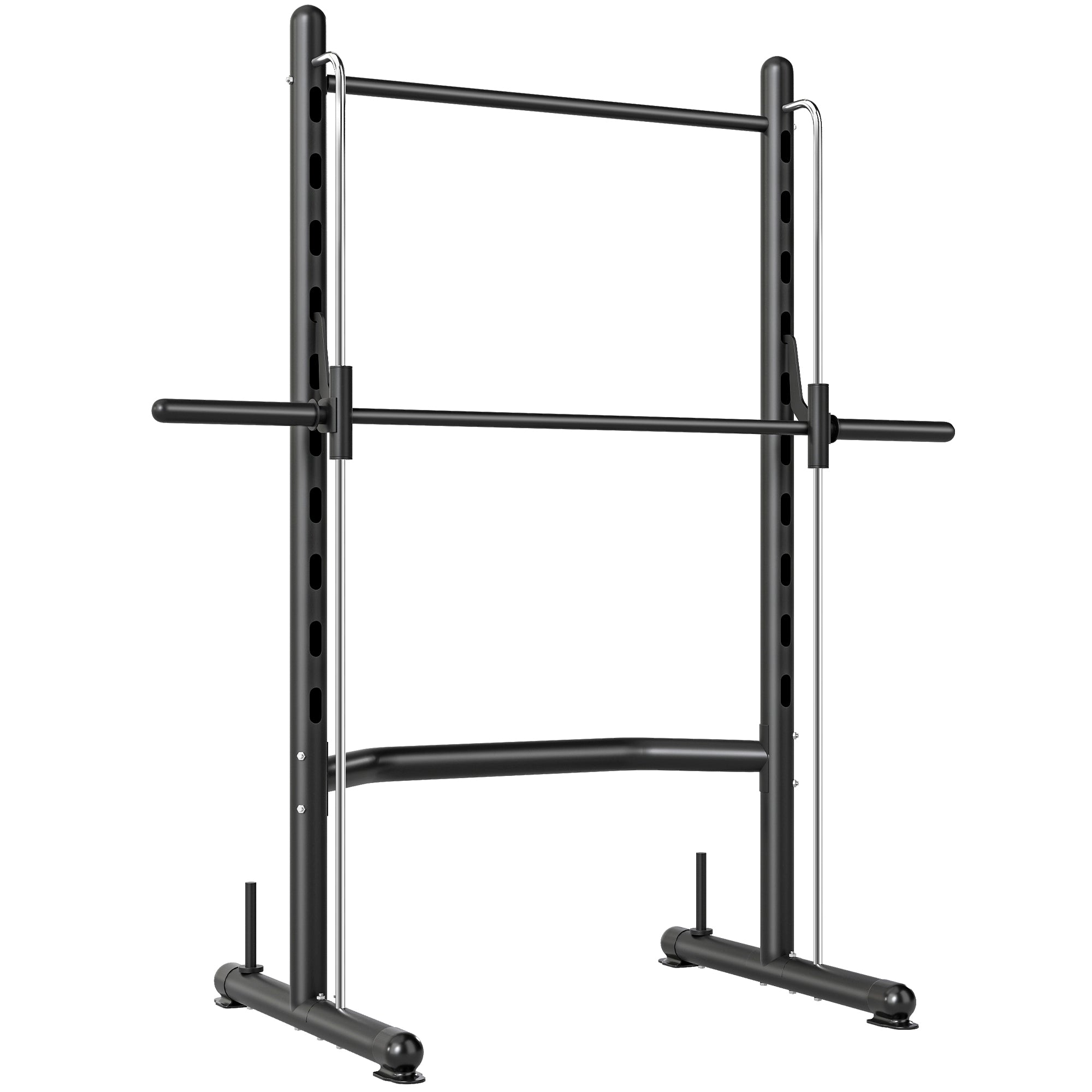 MCL Adjustable Squat Rack, with Pull Up Bar, Barbell Bar for Home Gym ...