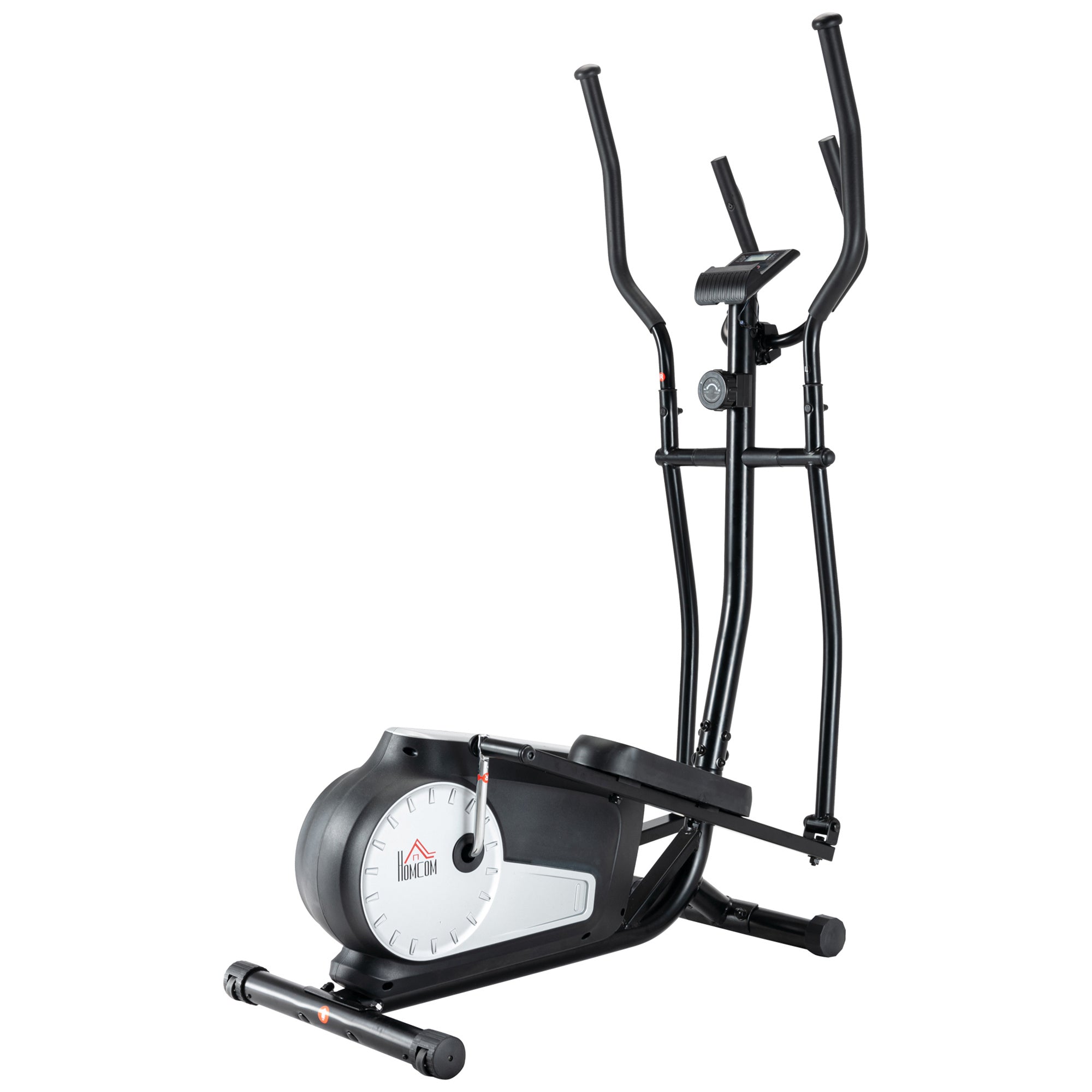 MCL Elliptical Cross Trainer, Home Cardio Workout Machine with Eight L ...